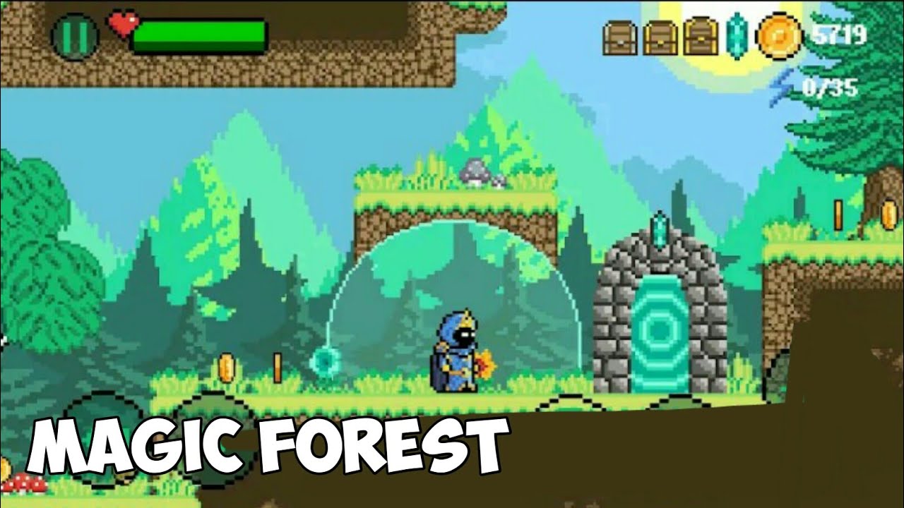 Game Magic Forest Adventure Level 1 Dan 2 - Magic Forest : 2D Adventure ...