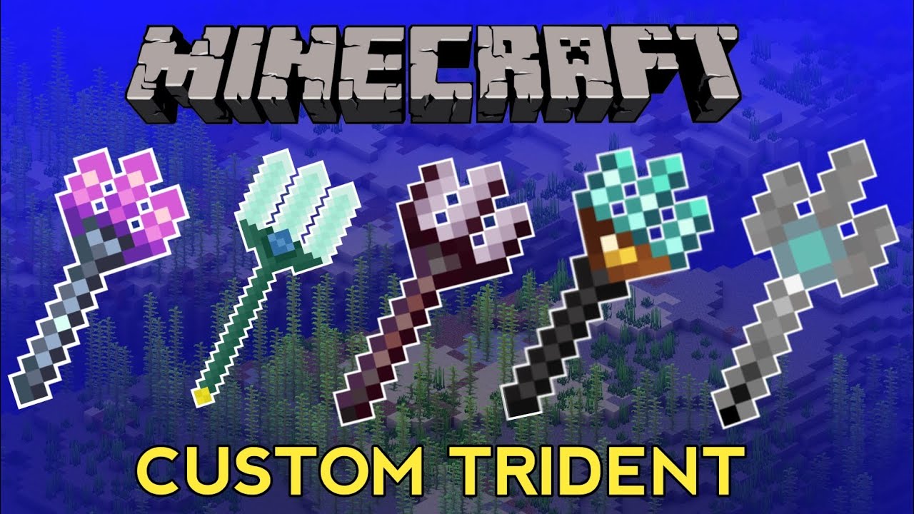 I Have Many Types Of Trident In Minecraft Survival ! - YouTube