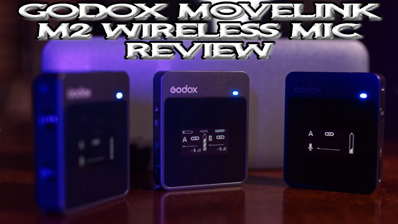 Godox MoveLink M2 Best Wireless Microphone for Video - YouTube