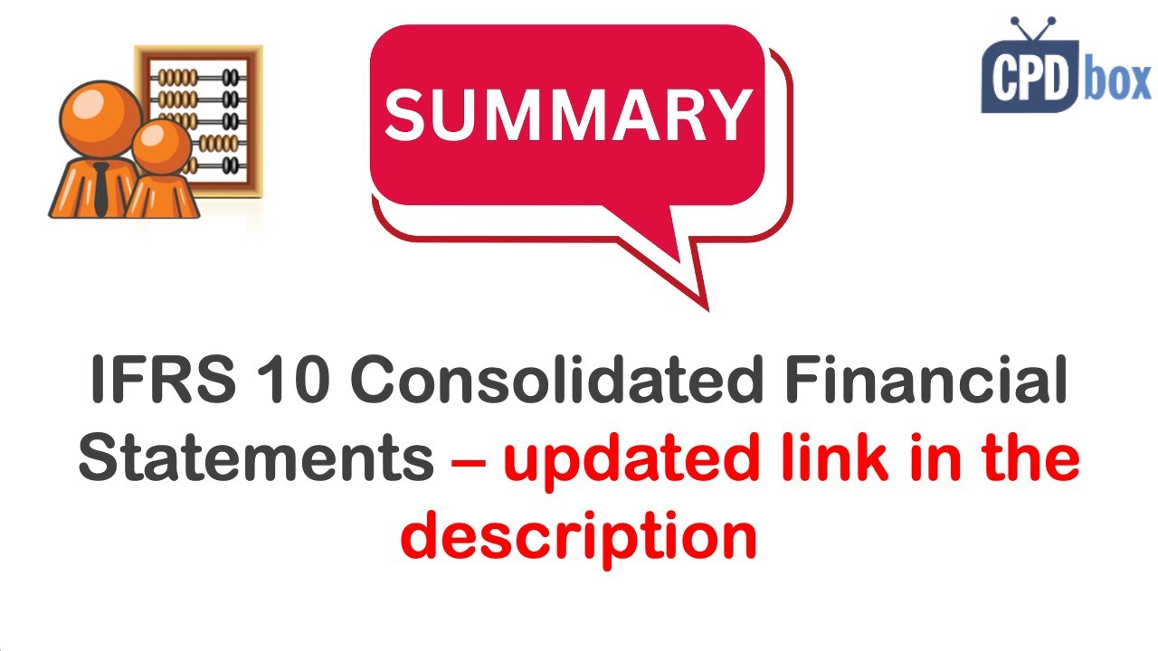 IFRS 10 Summary NEW VIDEO IN THE LINK BELOW YouTube