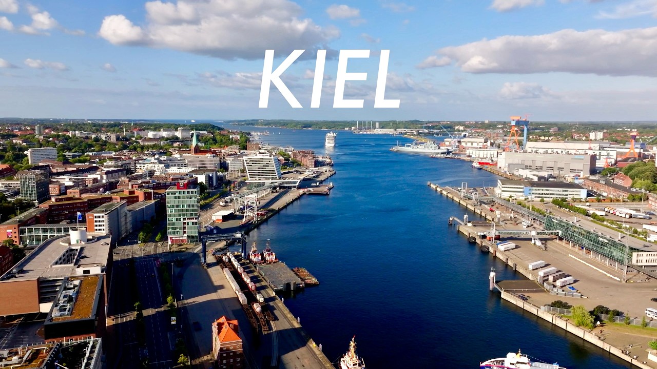 Kiel, Germany 🇩🇪 City Aerial Views in 4K - YouTube