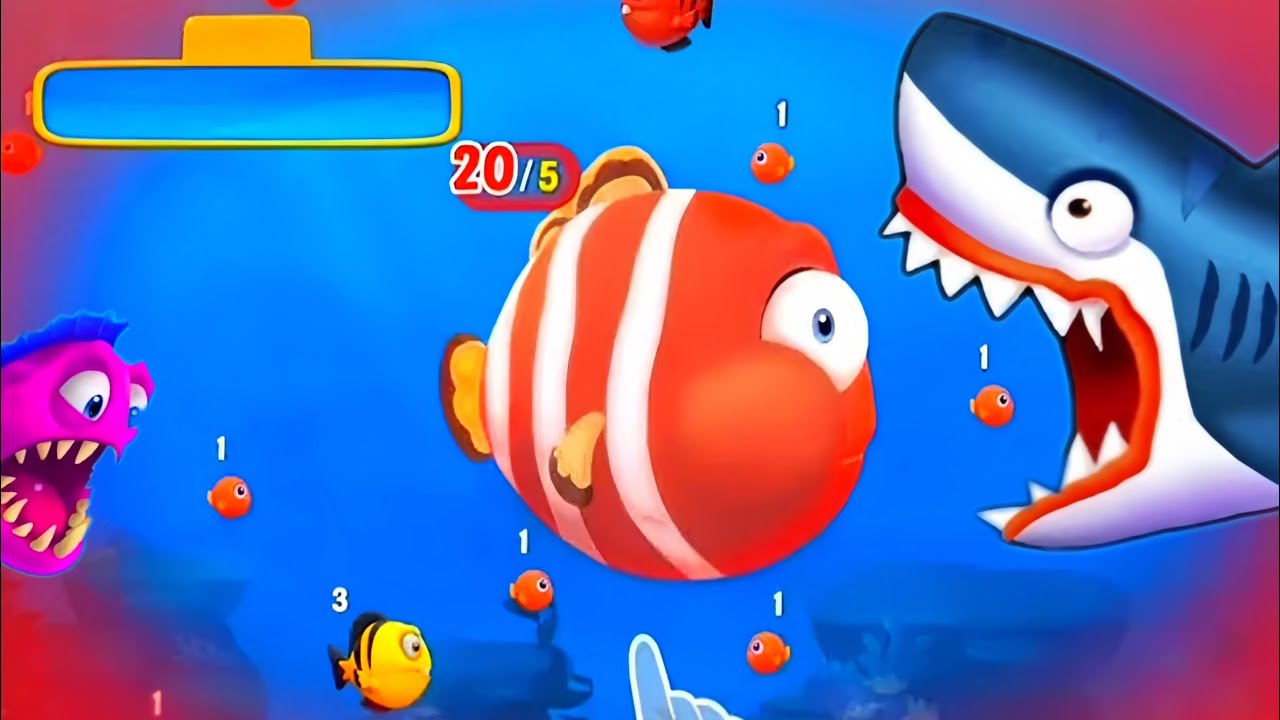 Fishdom🐠 Ads Mini Games New 6.01 Update video Hungry Fishs🐟 Gameplay ...