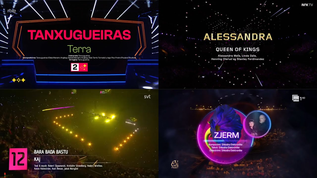 Eurovision national final stage ready scenes - YouTube