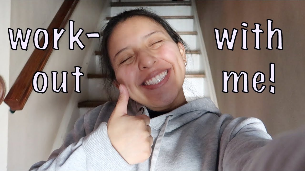 WORKOUT WITH ME 32 WEEKS PREGNANT! - YouTube