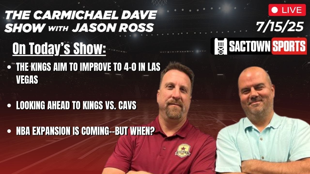 More Kings Summer League action TODAY! | The Carmichael Dave Show with ...