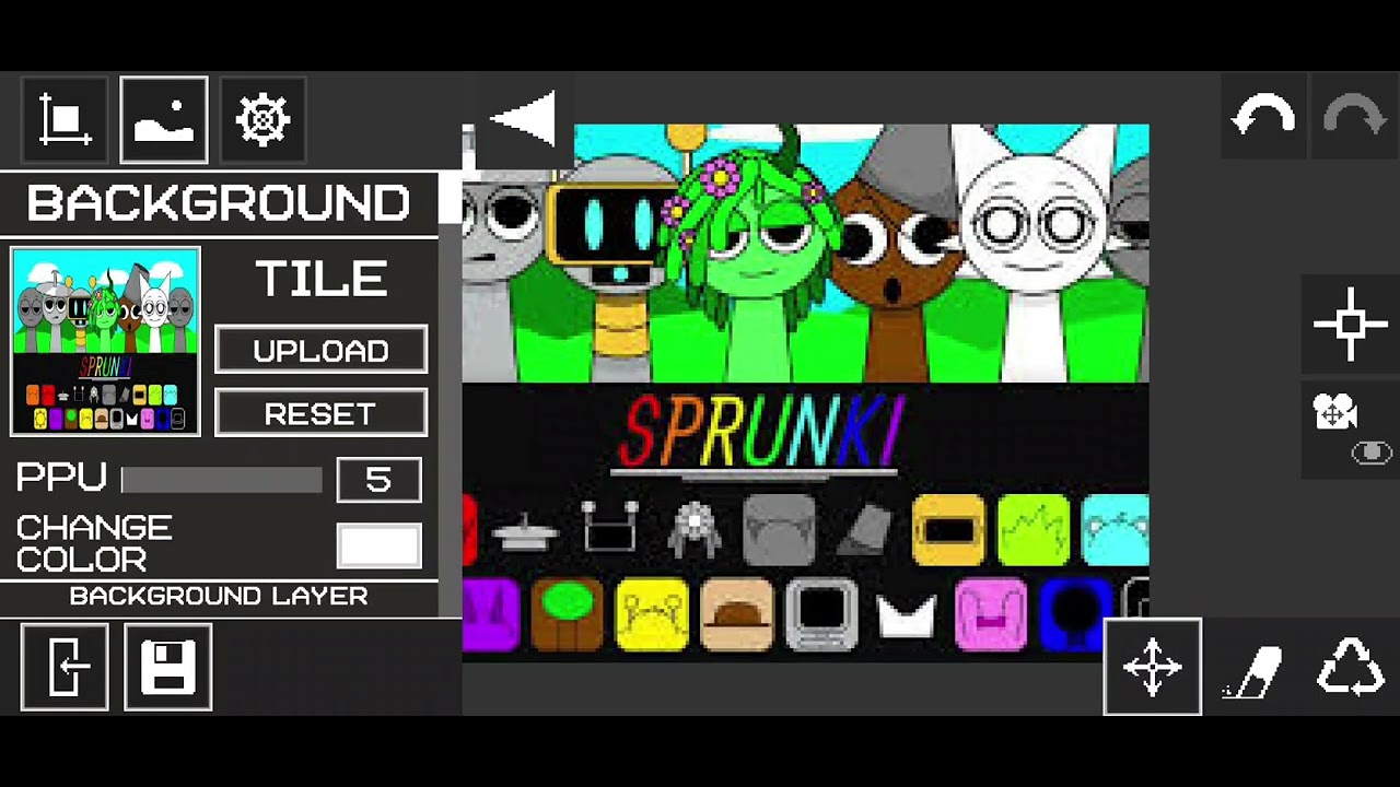 Updated Melon Sandbox featuring Sprunki (with sound) - YouTube
