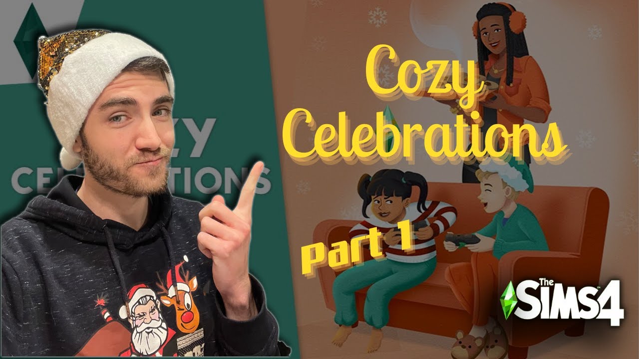 Sims 4 Cozy Celebrations Event - Part 1 - YouTube
