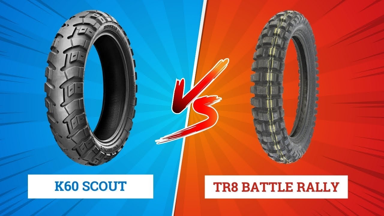 Heidenau K60 Scout vs IRC TR8 Battle Rally - YouTube