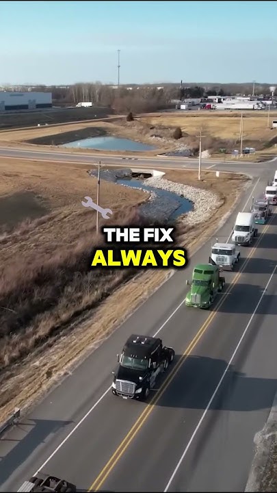 Landing Gear Fail – Rookie Truck Driver Mistake! - YouTube