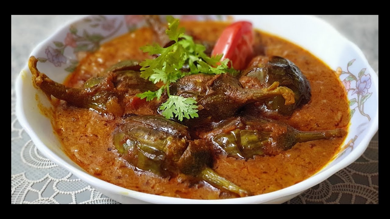 Masala Begun ( Bengali ) | Brinjal Masala Curry | Baingan Masala Curry ...