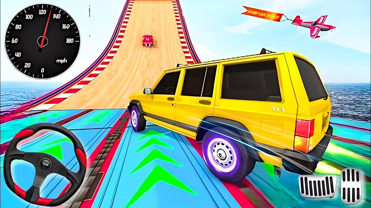 Camper Van Racing Simulator - Impossible Mega Ramp Car Drive Android ...