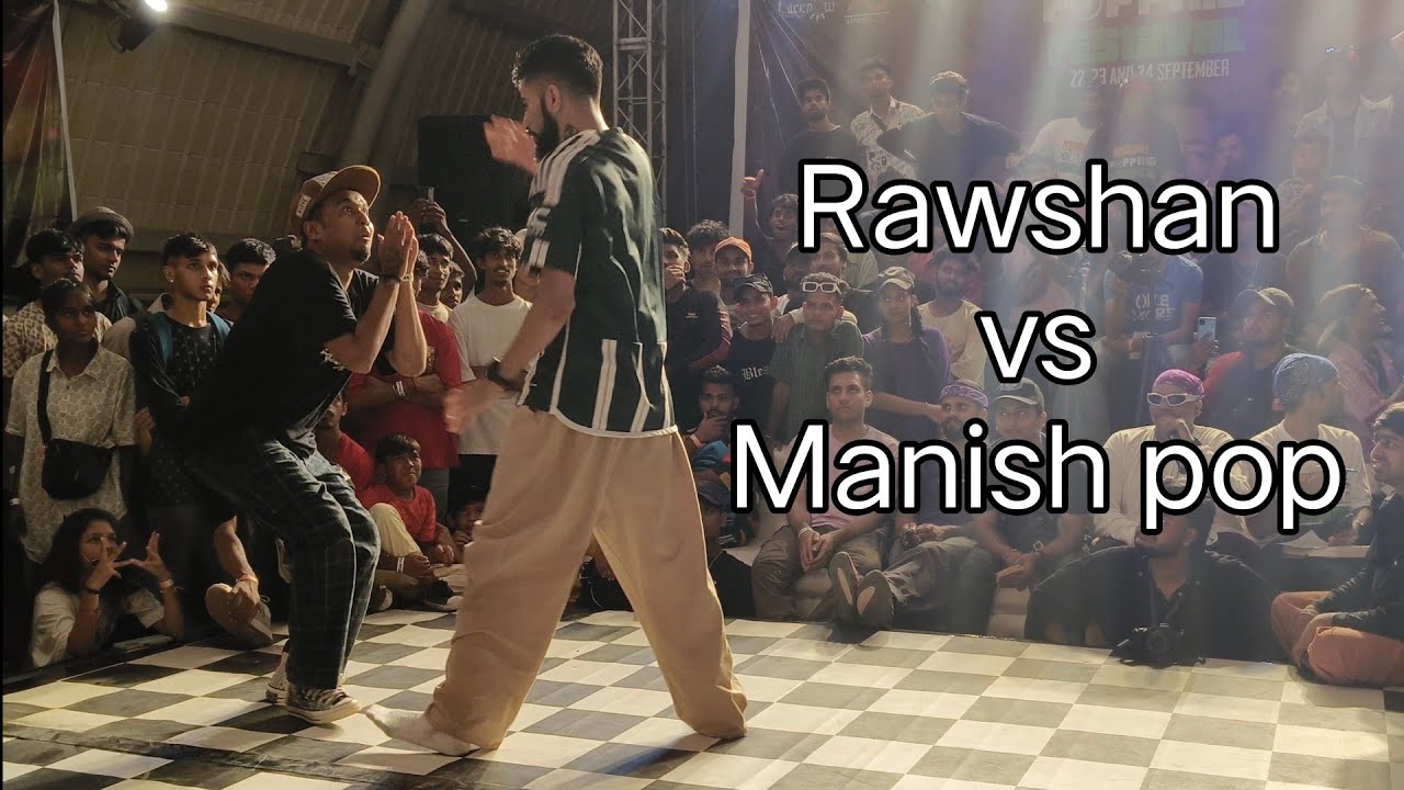 Rawshan vs Manish pop 😱🔥| rep your style 1 on 1 semi final round ...
