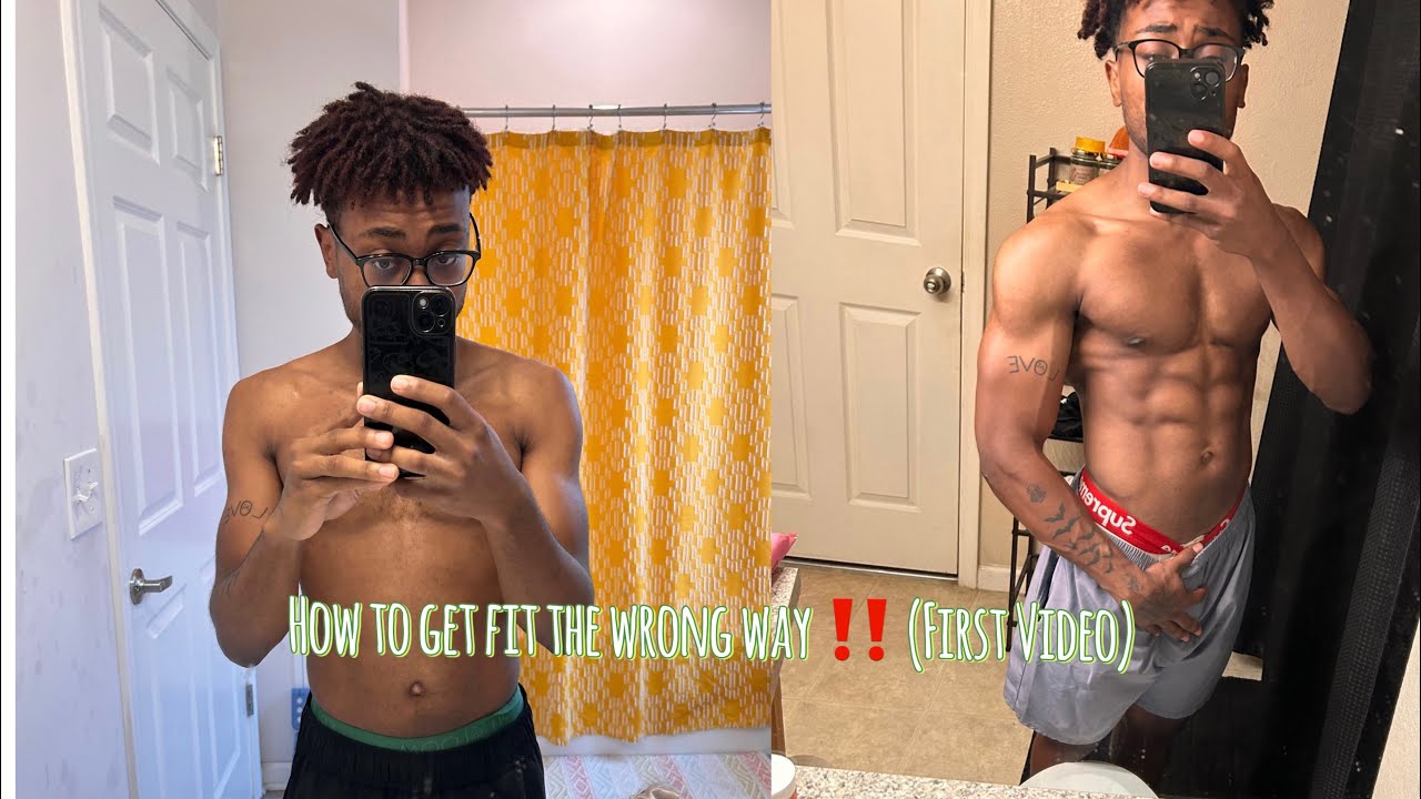 How To Get Fit Quick… The Wrong Way ‼️ (First Video) - YouTube