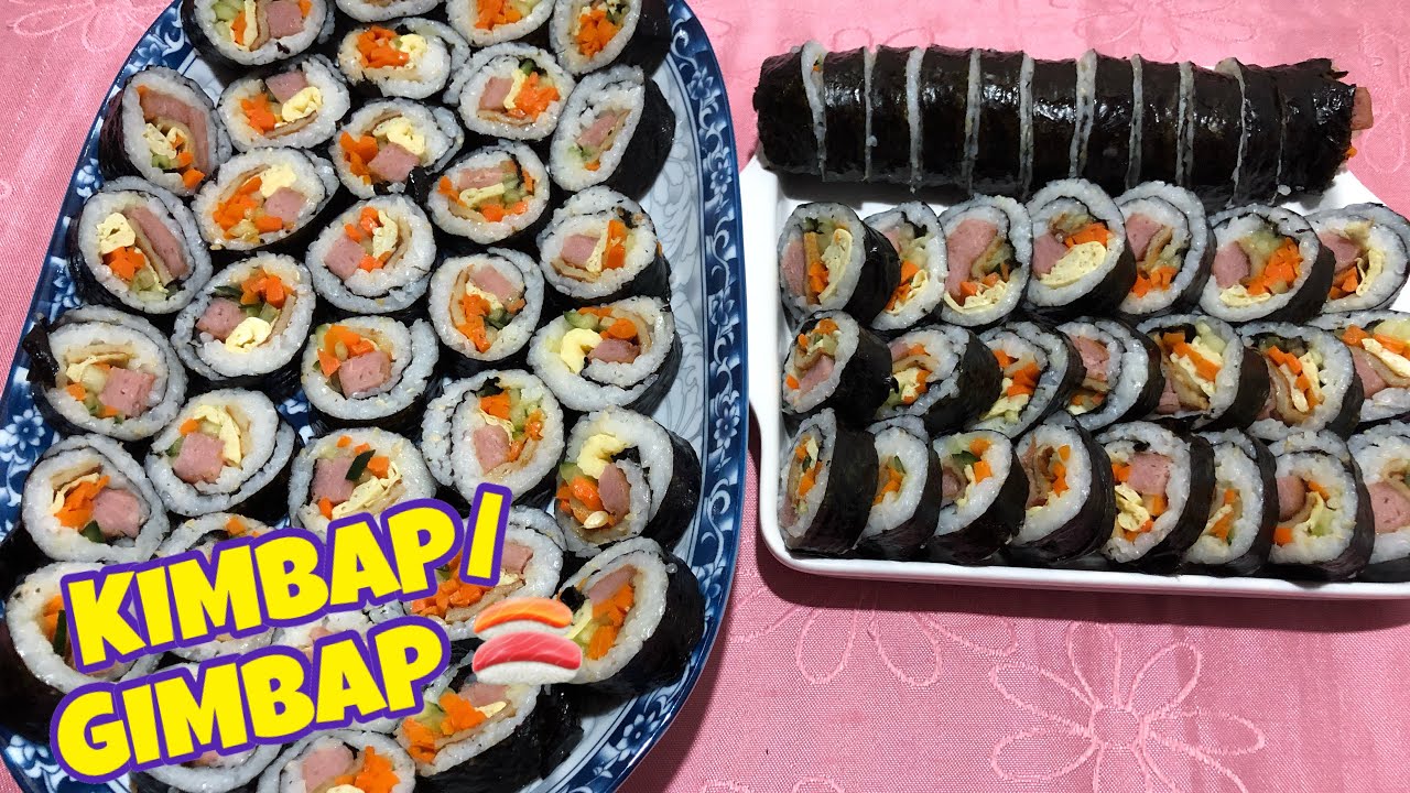 HOW TO MAKE KIMBAP/GIMBAP - YouTube