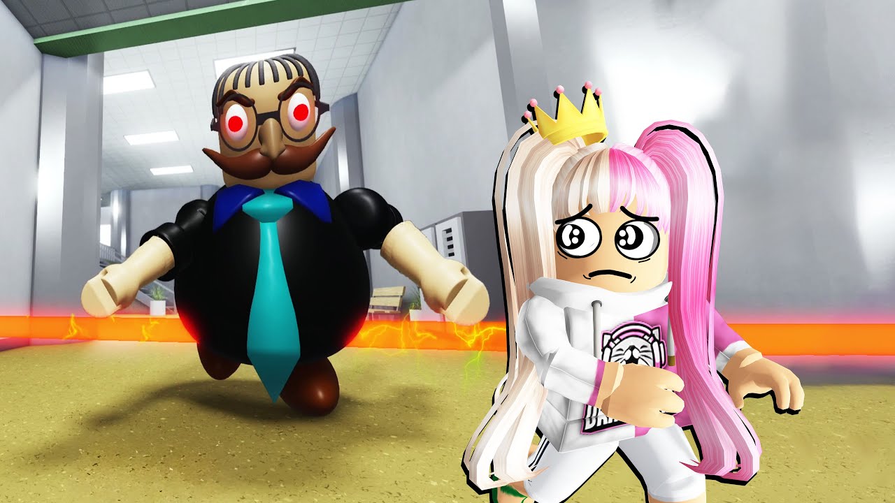 EYRA CUBA LARIKAN DIRI DARI BOSS YANG KEJAM'!!!! [ ESCAPE BAD BOSS OBBY ...
