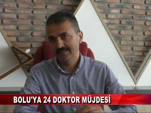 BOLU’YA 24 DOKTOR MÜJDESİ (26.10.2020)