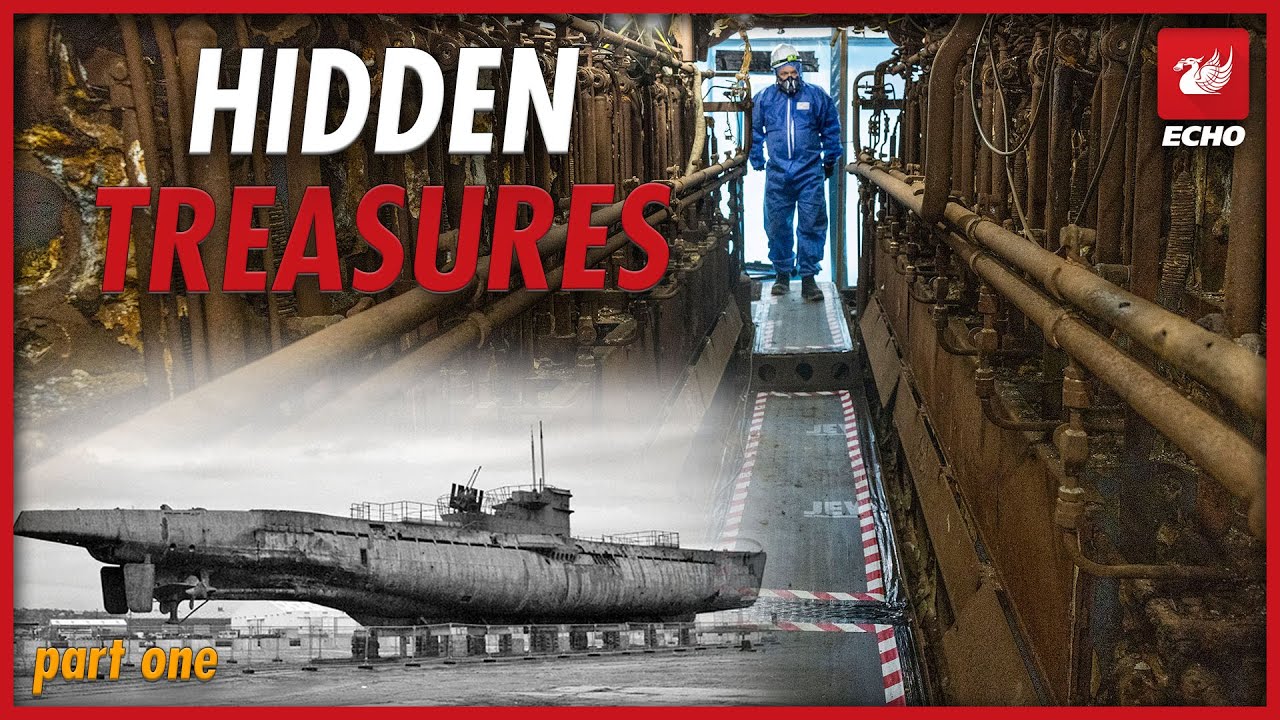 Historical treasures found inside the German submarine U 534 - YouTube