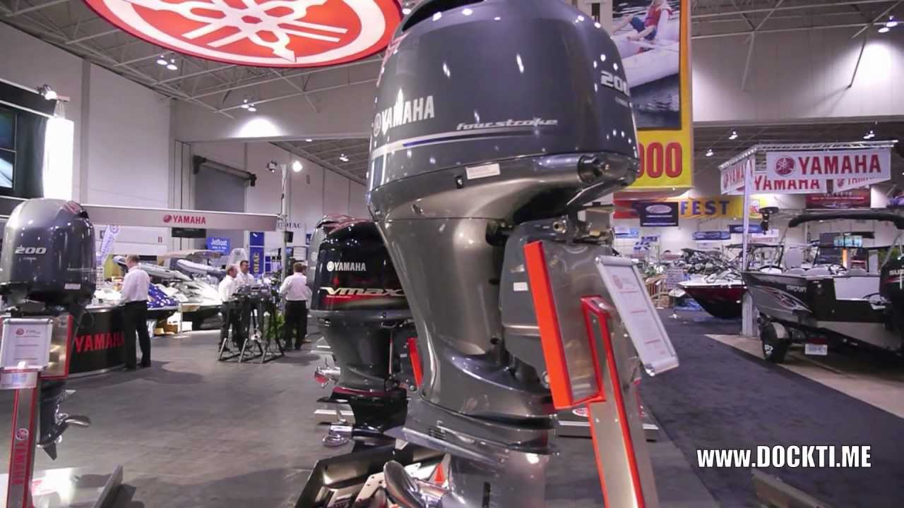 2013 Yamaha F200 North American Debut - YouTube
