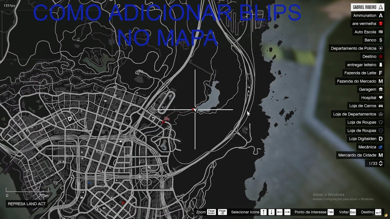 [TUTORIAL FIVEM] COMO COLOCAR BLIPS NO FIVEM - YouTube