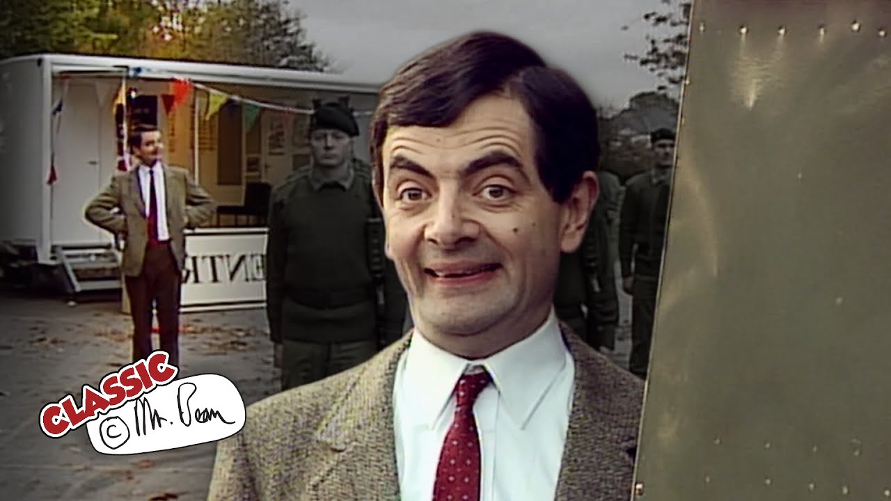 Mr Bean Marches Back To School | Mr Bean Funny Clips | Classic Mr Bean ...