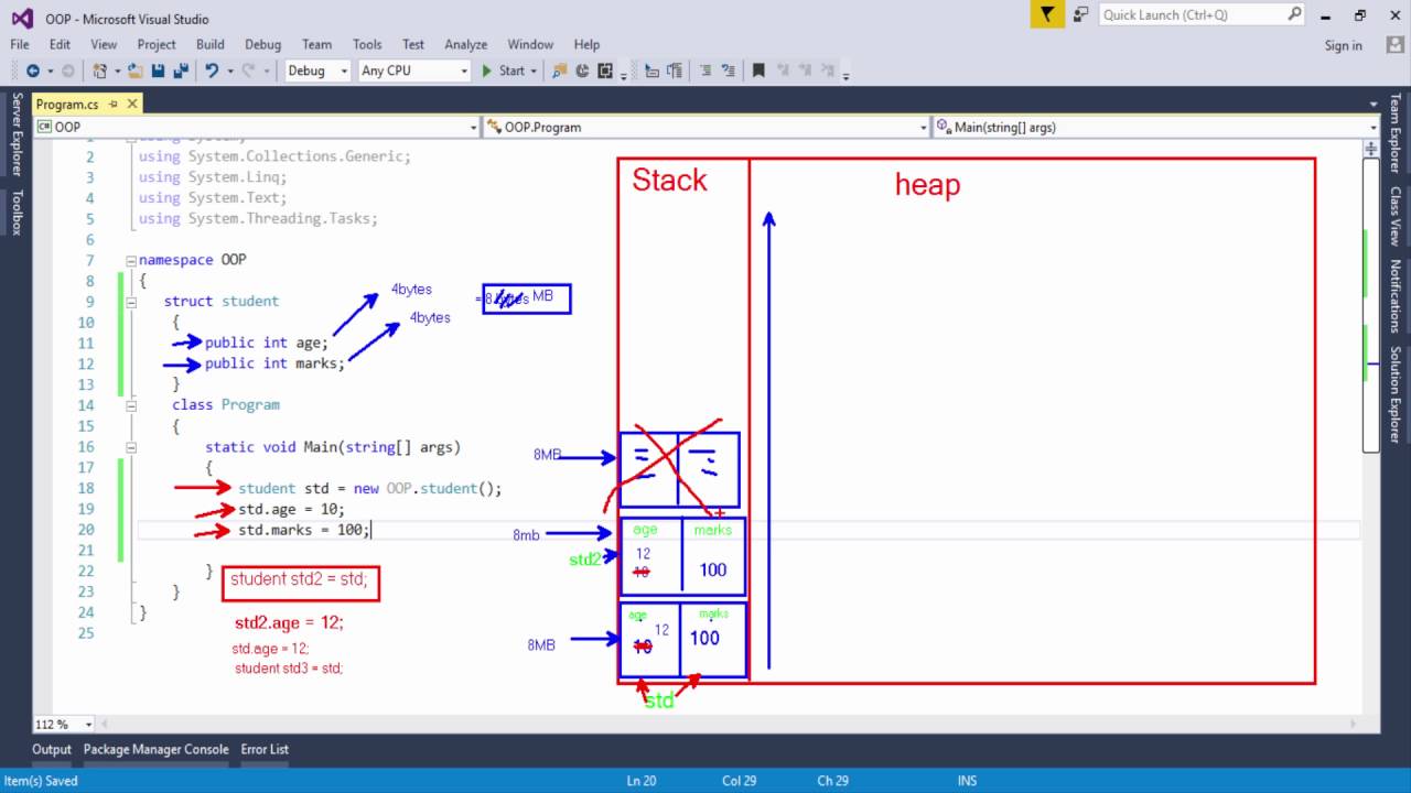 1 C Tutorial In Hindi And Urdu Introduction To Oop In C Youtube