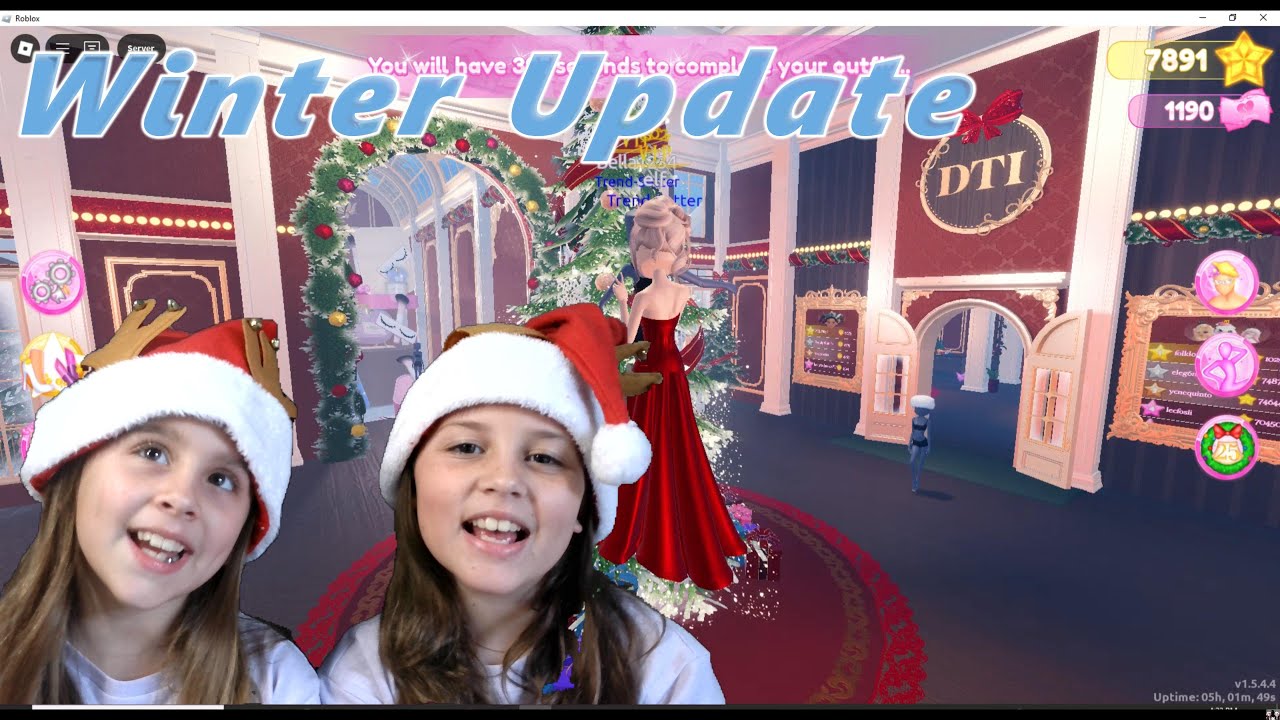 New Winter Update in Dress to Impress - YouTube