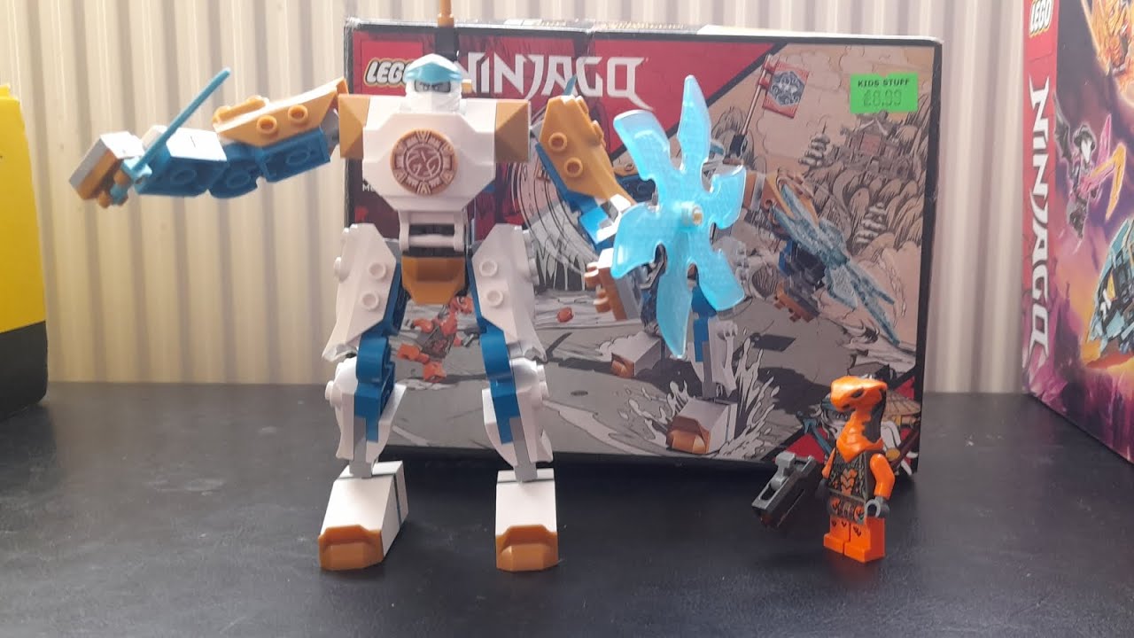 Building Zane's Power Up Mech Evo - YouTube