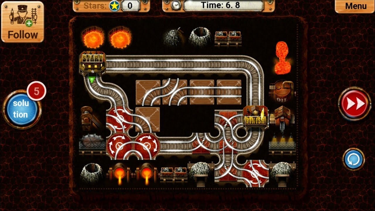 Train Solve Puzzle Games | Rail Maze 2 | Puzzle Solving Games | Android ...