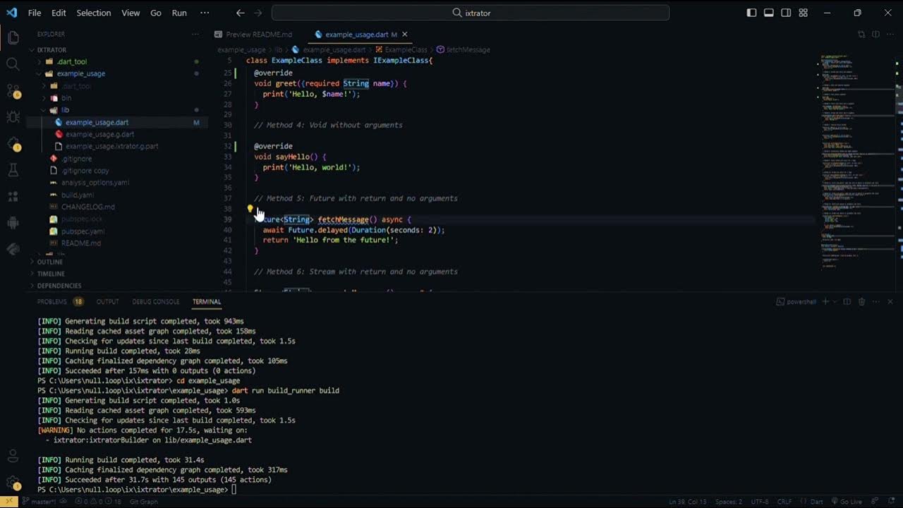 [Abstract class generator for DART]-[Dart]-[FLutter] - iXtractor - YouTube