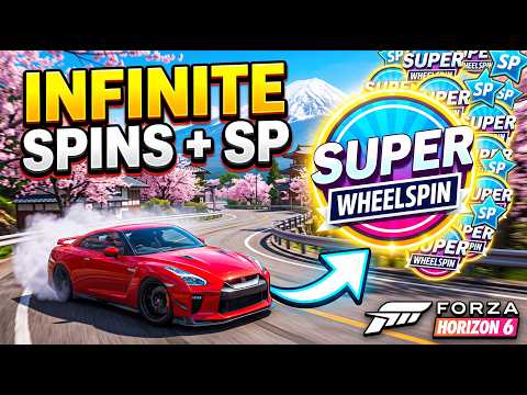 The Best Super Wheelspin & Skill Point Farm in Forza Horizon 6 (WORKING)