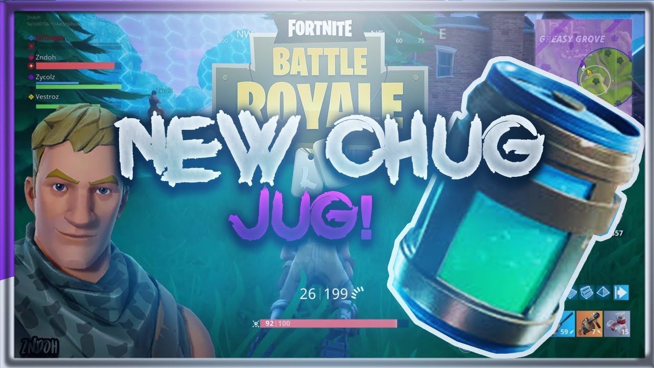 New Chug Jug Update Fortnite Battle Royale PS4 - YouTube