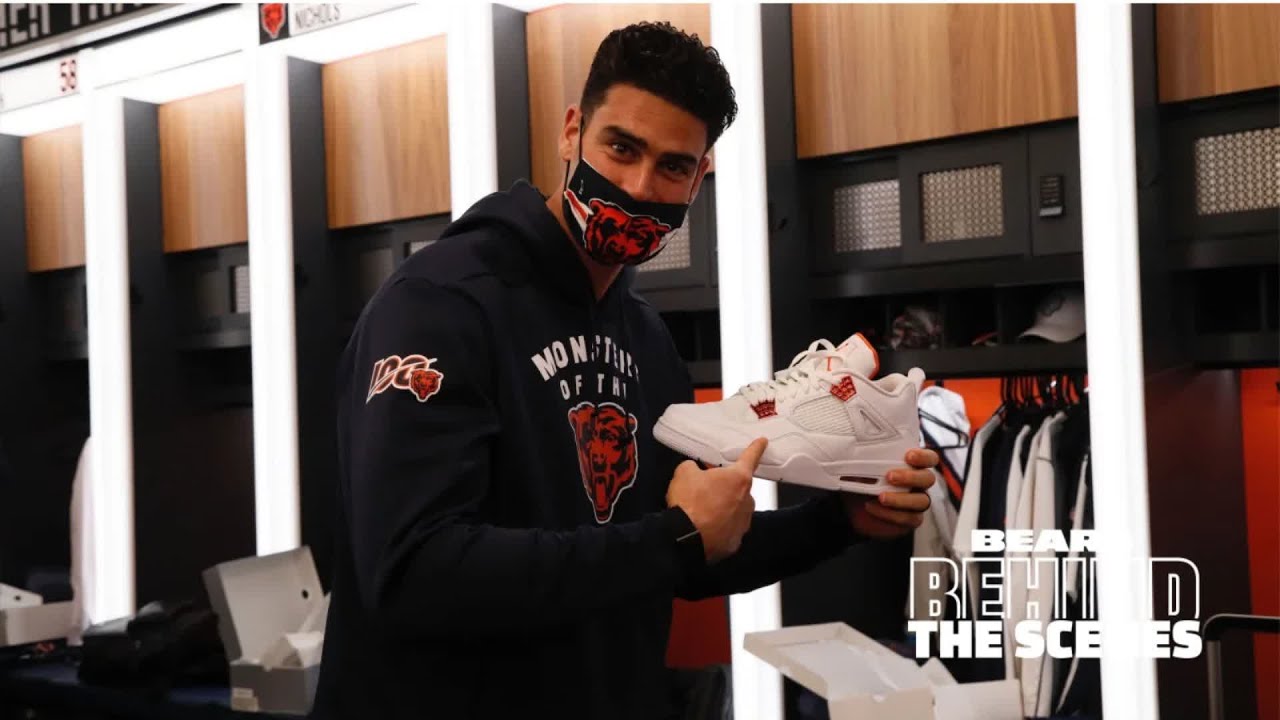 Bears Head Coach Matt Nagy on Using Air Jordans to Inspire His Team ...