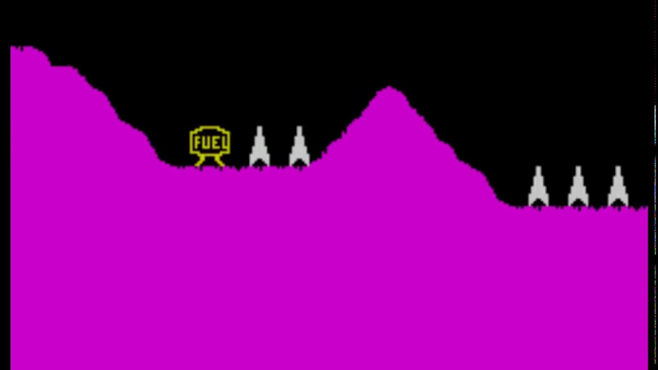 Scramble (ZX Spectrum) - YouTube