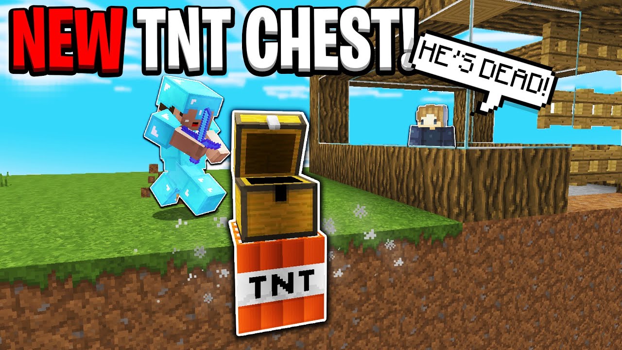 NEW Exploding Chests are OP!! *HE BLEW UP* - Minecraft HCF - YouTube