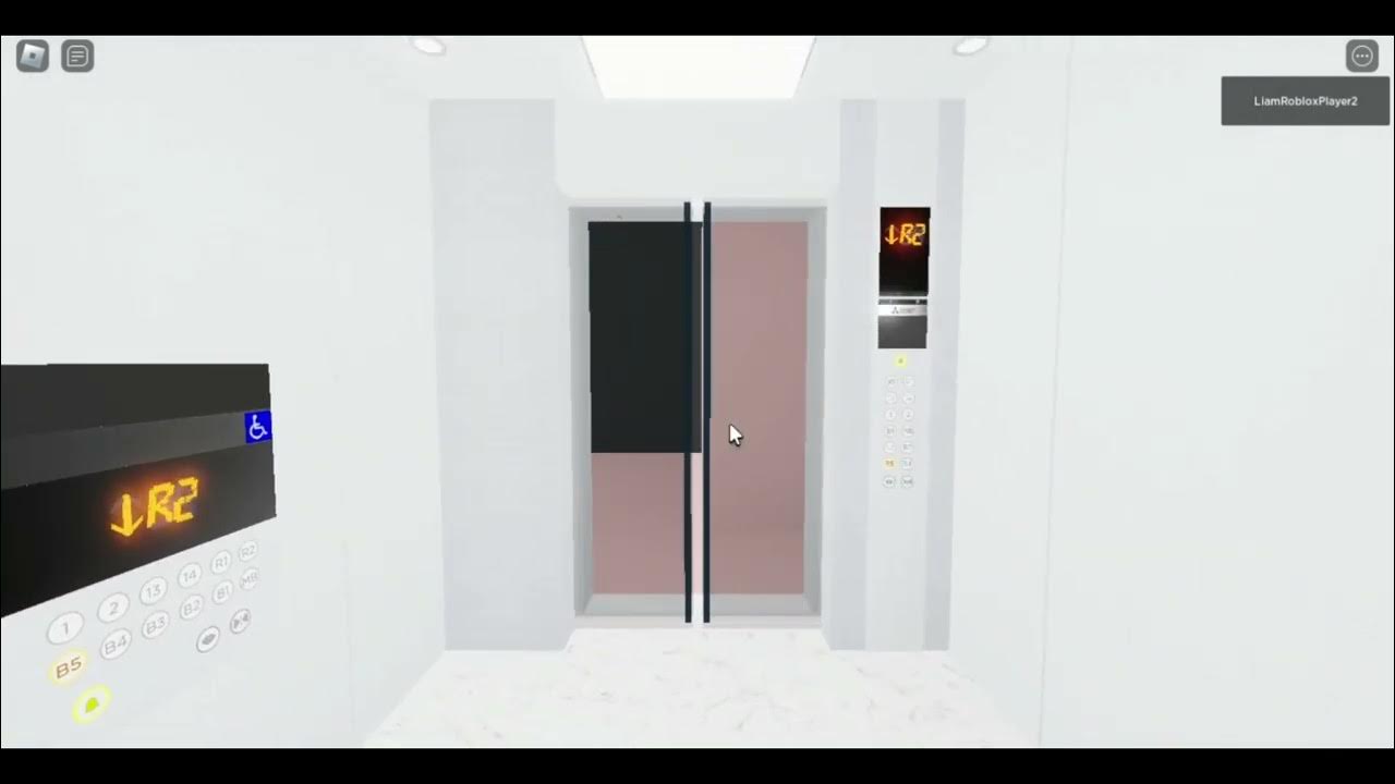 Mitsubishi Traction Express Elevator/Lift - Massive Clock Tower - Roblox - YouTube