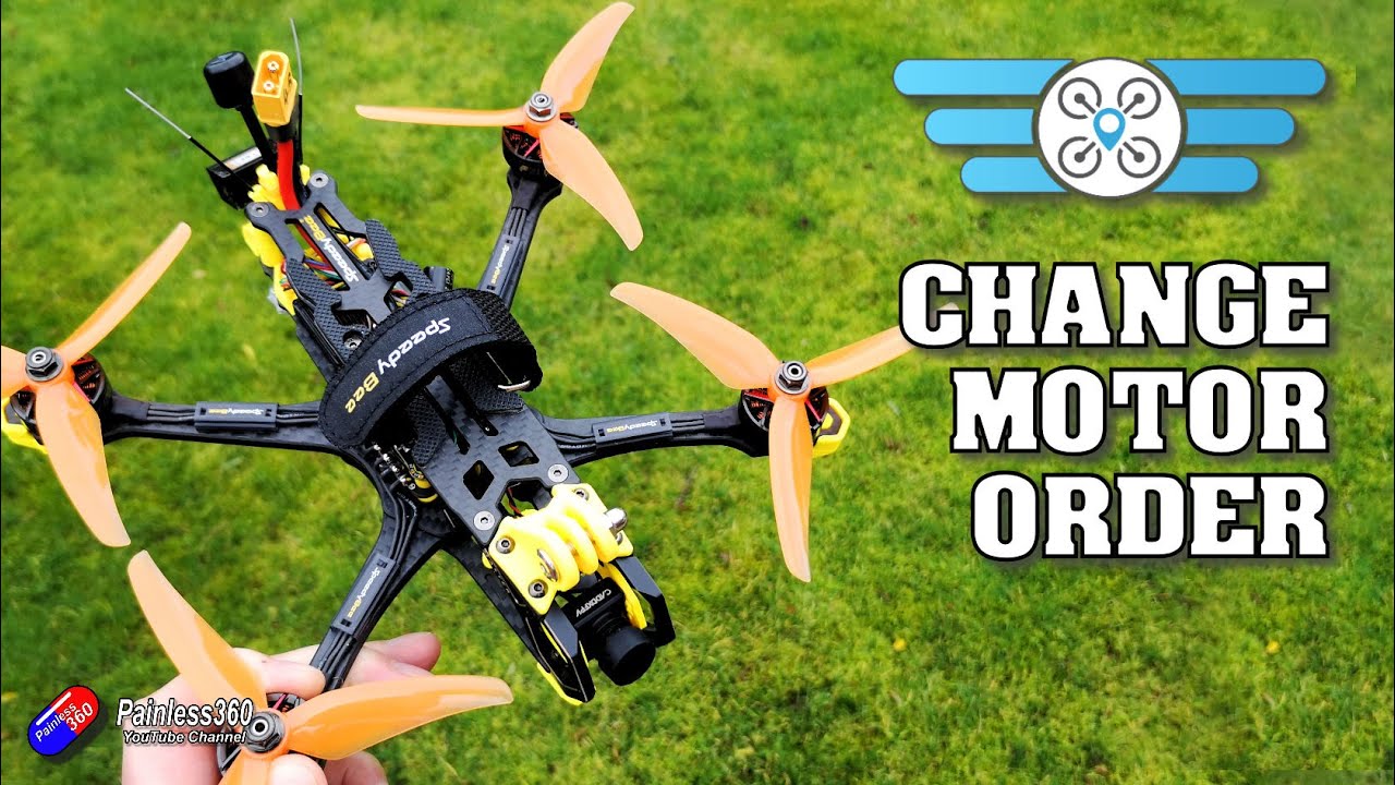 How to easily re-order or move quad motors in INAV (Subscriber request ...