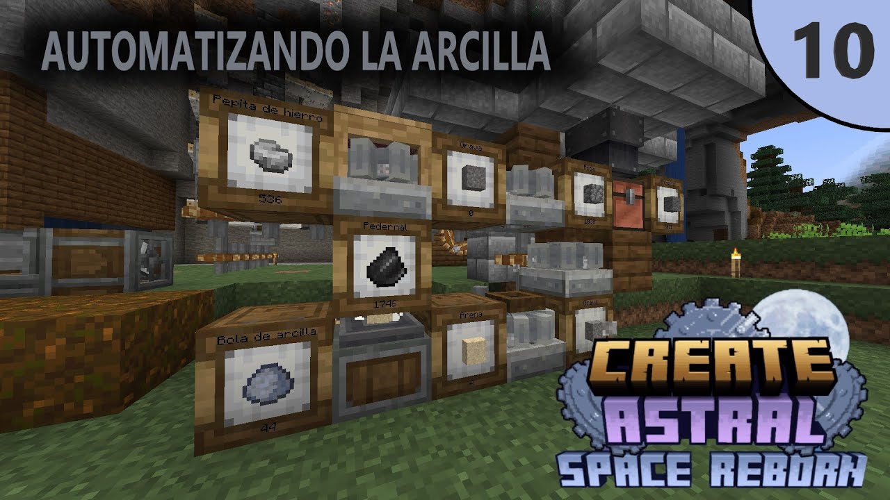 CREATE ASTRAL SPACE REBORN v2.0.5b | AUTOMATIZANDO LA ARCILLA ...