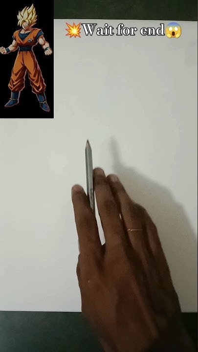 goku super saiyan one🤯drawing/drawing songoku #shorts #songoku# ...