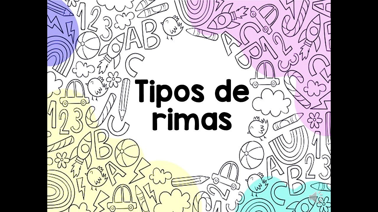 Tipos de rimas #notengolosderechosdemusica - YouTube