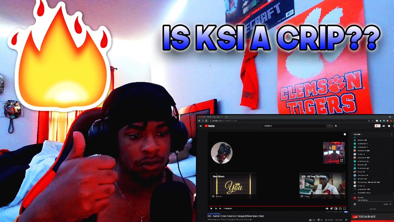 IS KSI A CRIP??? I KSI – Number 2 feat Future & 21 Savage [Official ...