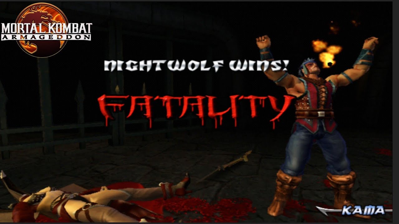 Mortal Kombat _ Mortal Kombat Armageddon (NIGHTWOLF Fatality) Android ...