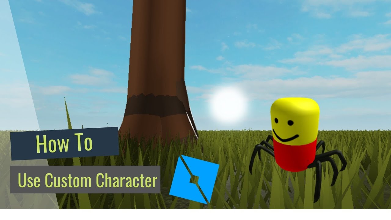 Roblox Studio How to Use Custom Character - Tutorial - YouTube