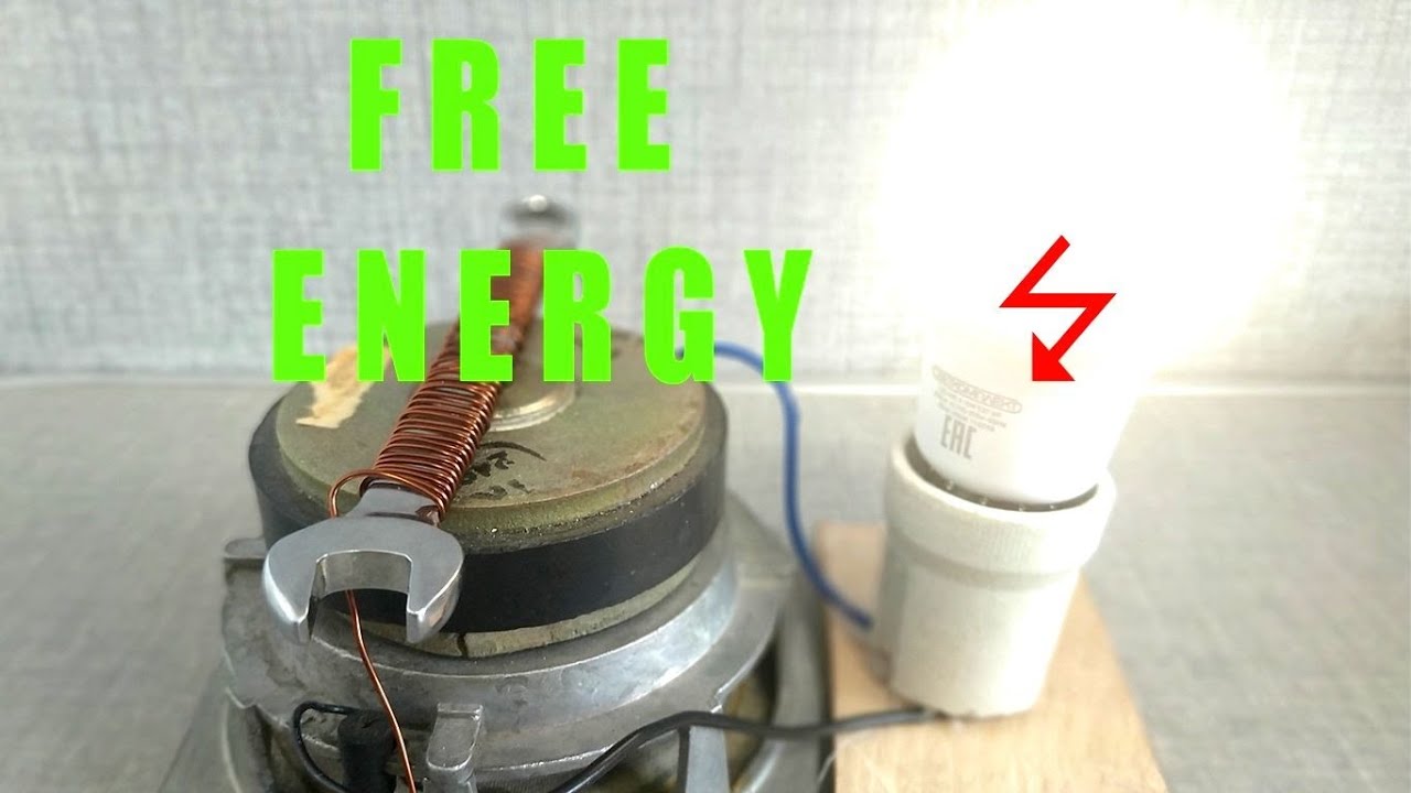 New Idea! Free Energy Generator Self Running with Magnet - YouTube