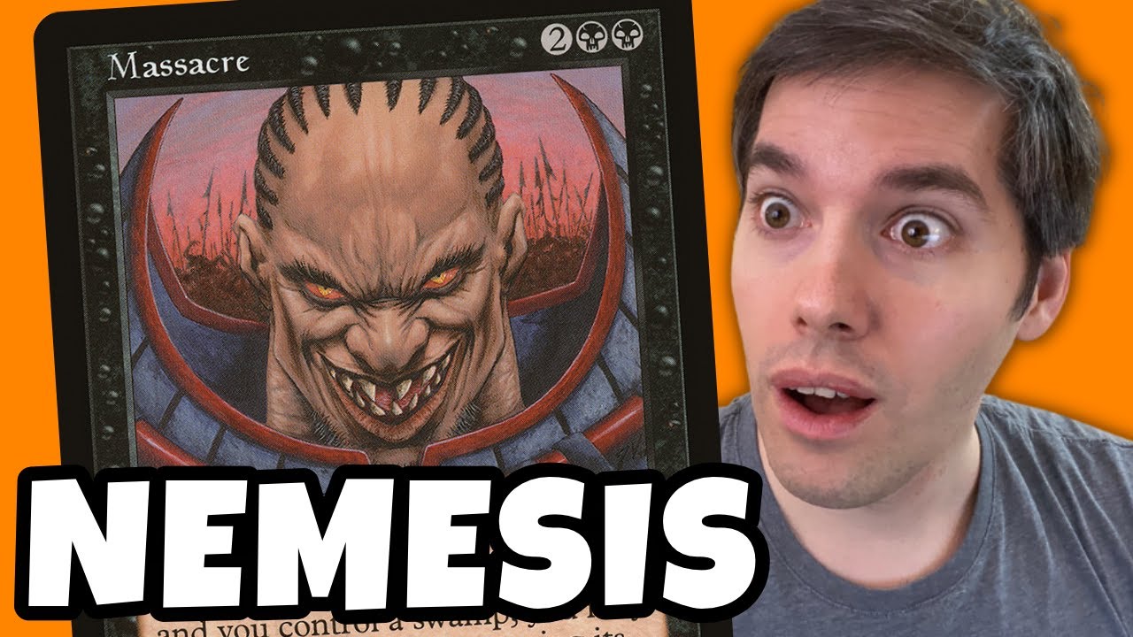 Rating Nemesis, MTG Gems in a Powered Down Era (MTG Set Review) - YouTube