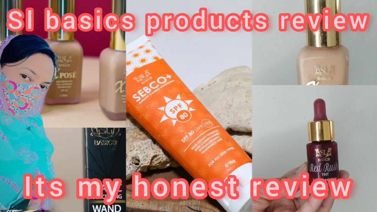 1st honest review on sl basics and sl natural products|| sl basics foundation, sl basics ...
