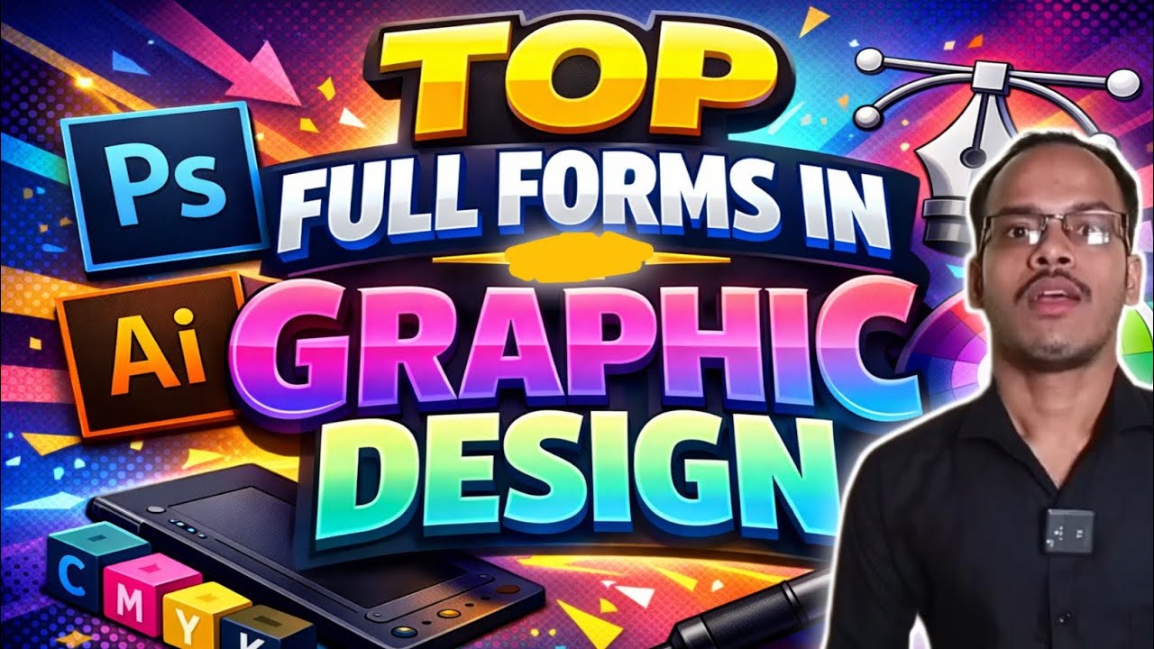 Top full forms in graphic design || @rrnayak - YouTube