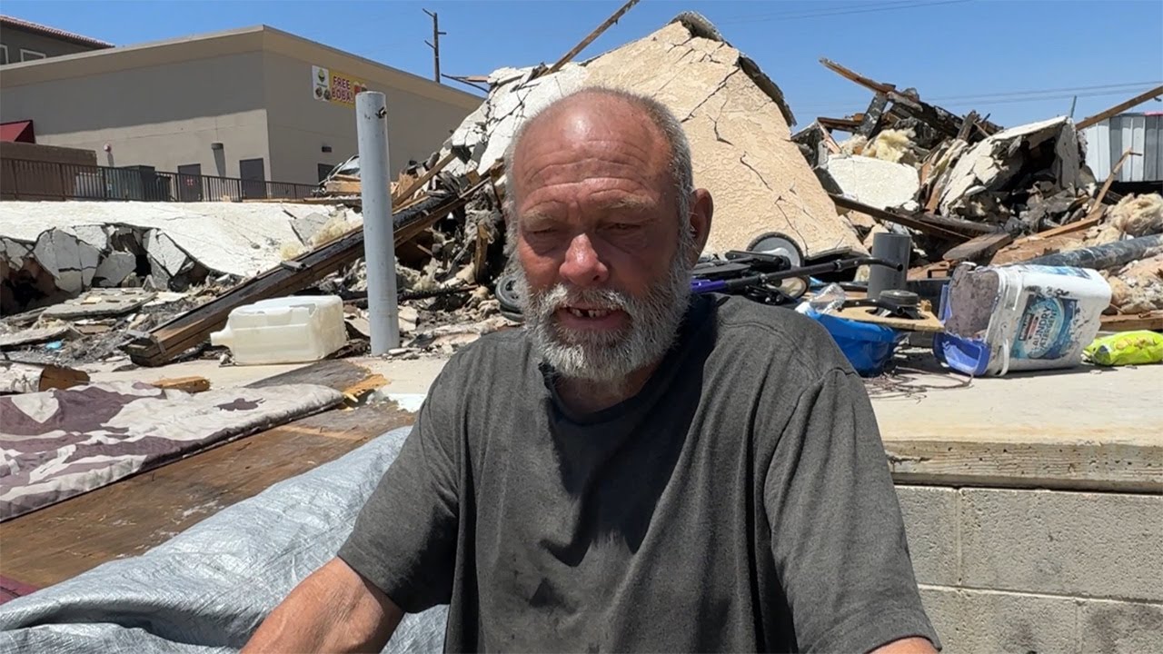 Meet David | Homeless and living in a burn site | Time to give back ...