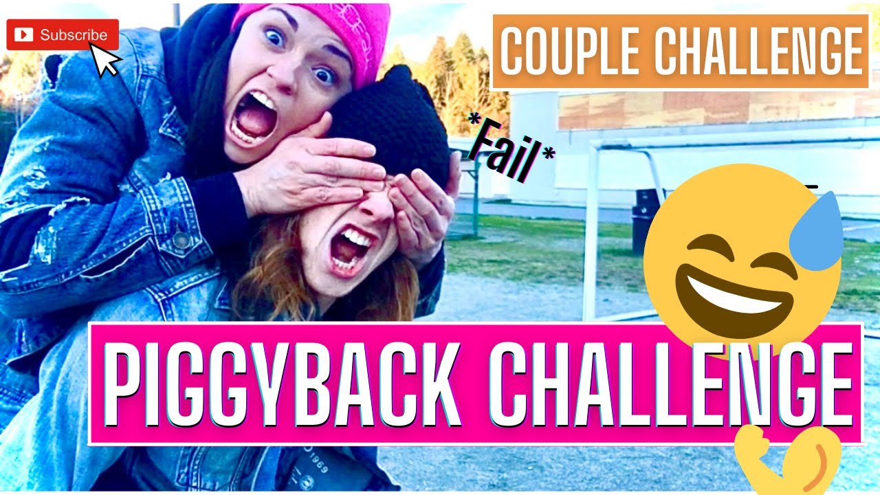 Piggyback Challenge *AGAIN* | Fail!! - YouTube