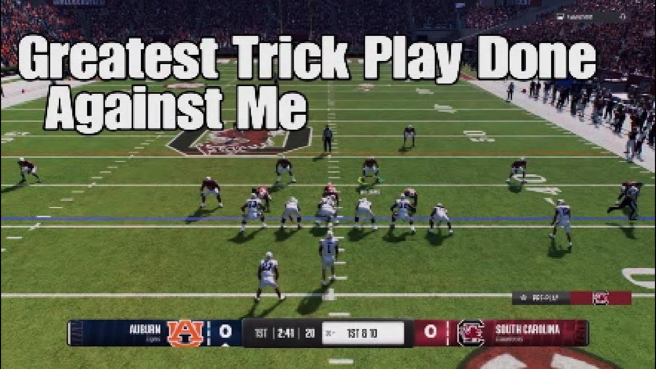 College Football 25 Greatest Trick Play Done Against Me - YouTube