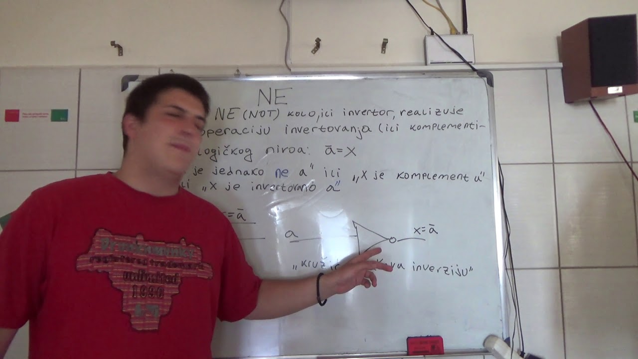 Logicka kola i kombinacione mreze Predavanja #12 Logicko NE kolo ...